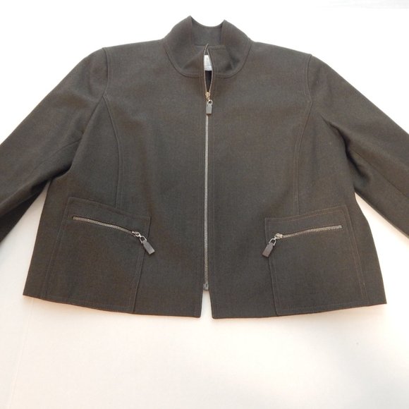 Doncaster | Jackets & Coats | Doncaster 95 Wool Cropped Womens Jacket ...